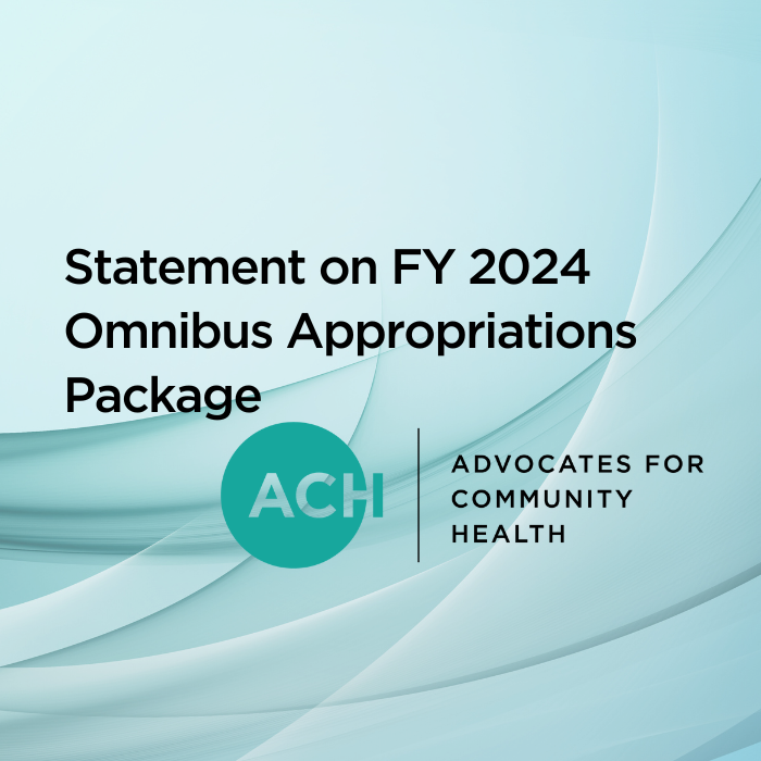 Advocates for Community Health Urges Congress to Negotiate Long-Term ...